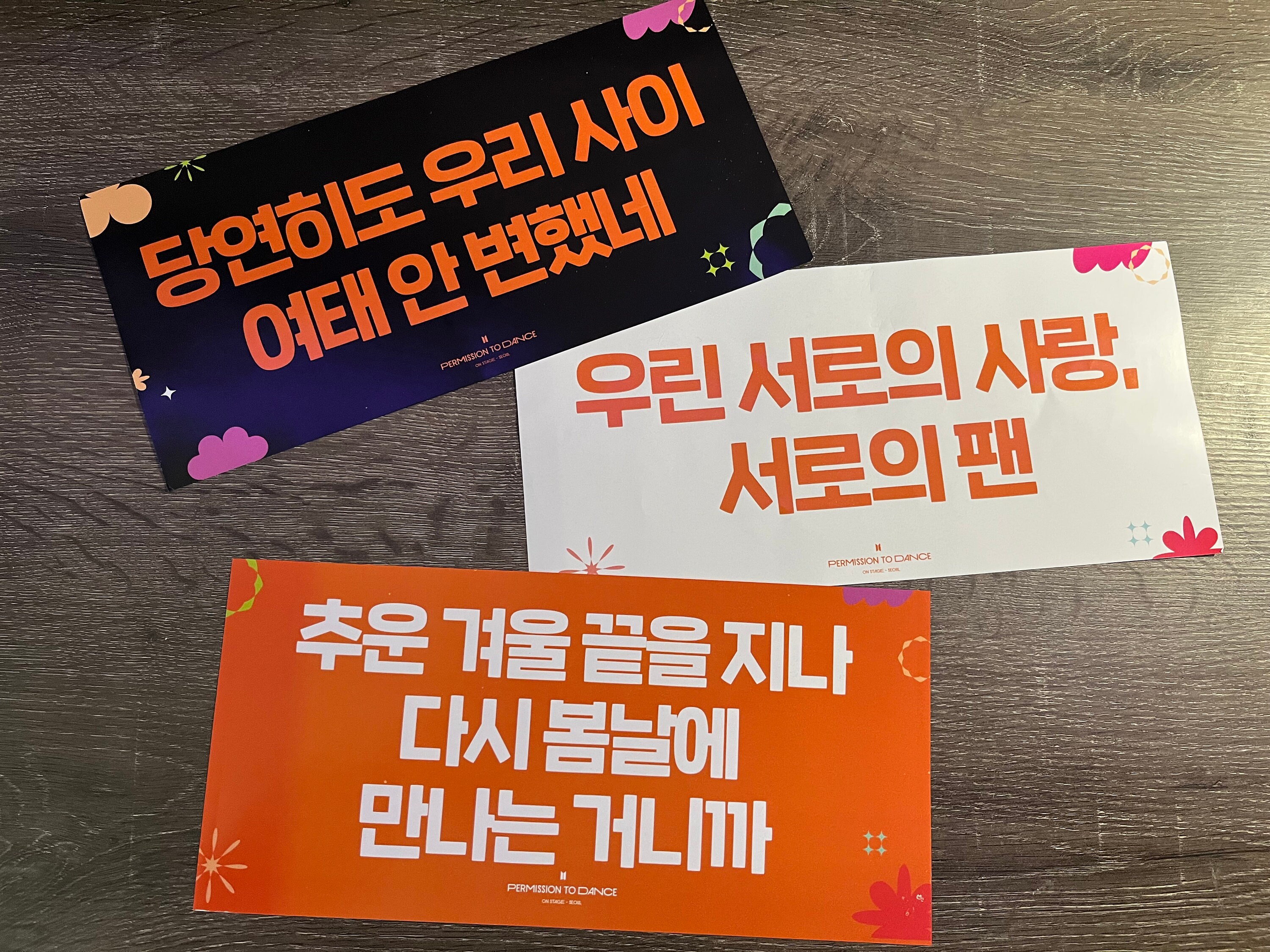 Bangtan Permission To Dance On Stage Seoul Fan made Slogan Etsy bangtan-permission-to-dance-on-stage-seoul-fan-made-slogan-etsy