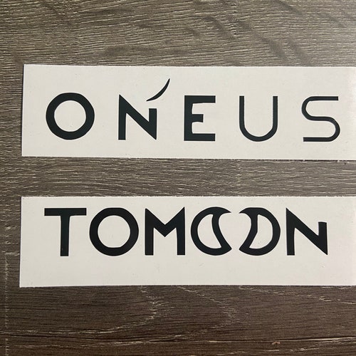 Oneus Logo Decal - Etsy