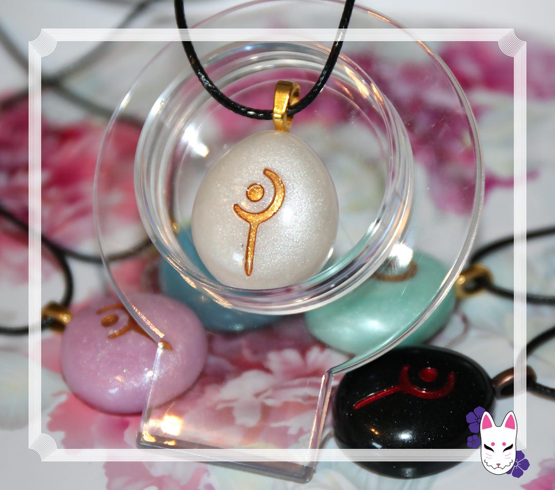 FFXIV WHITE MAGE Job Stone Necklace - Etsy