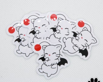 MOOGLE Final Fantasy Vinyl Waterproof Sticker - Etsy