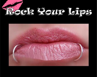 Fake Lip Ring Lip cuff Faux Snake Bites Body Jewelry No | Etsy