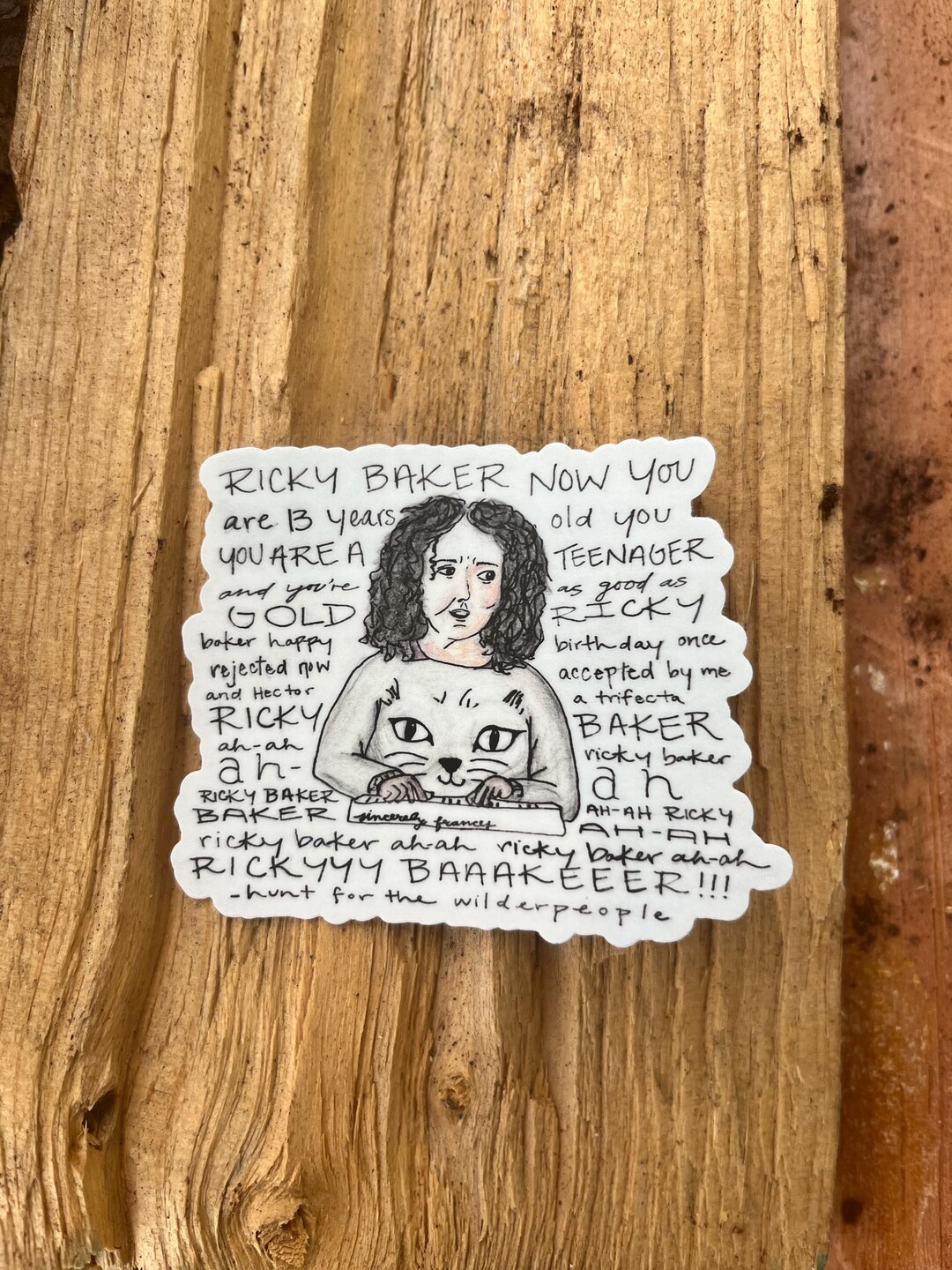 Ricky Baker Birthday Song, Bella, Hunt for the Wilderpeople - Etsy