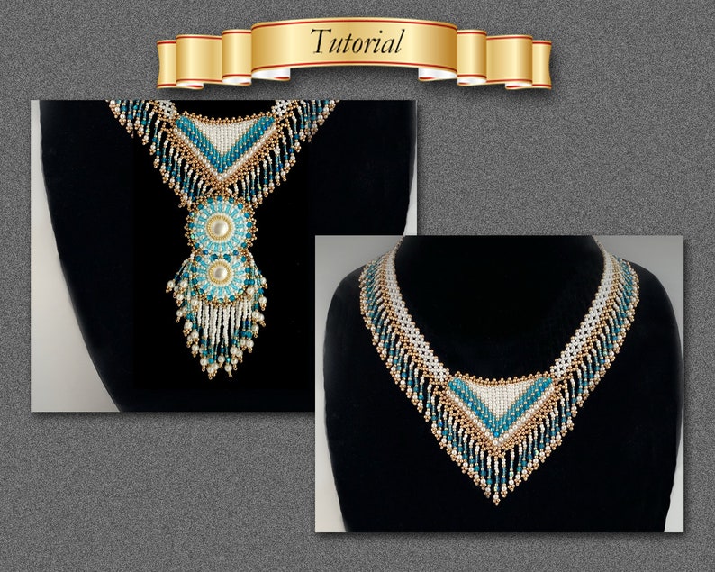 Tutorial/pattern for "summer's End” With Detachable Pendent and ...