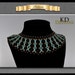Beaded Net Necklace - Etsy