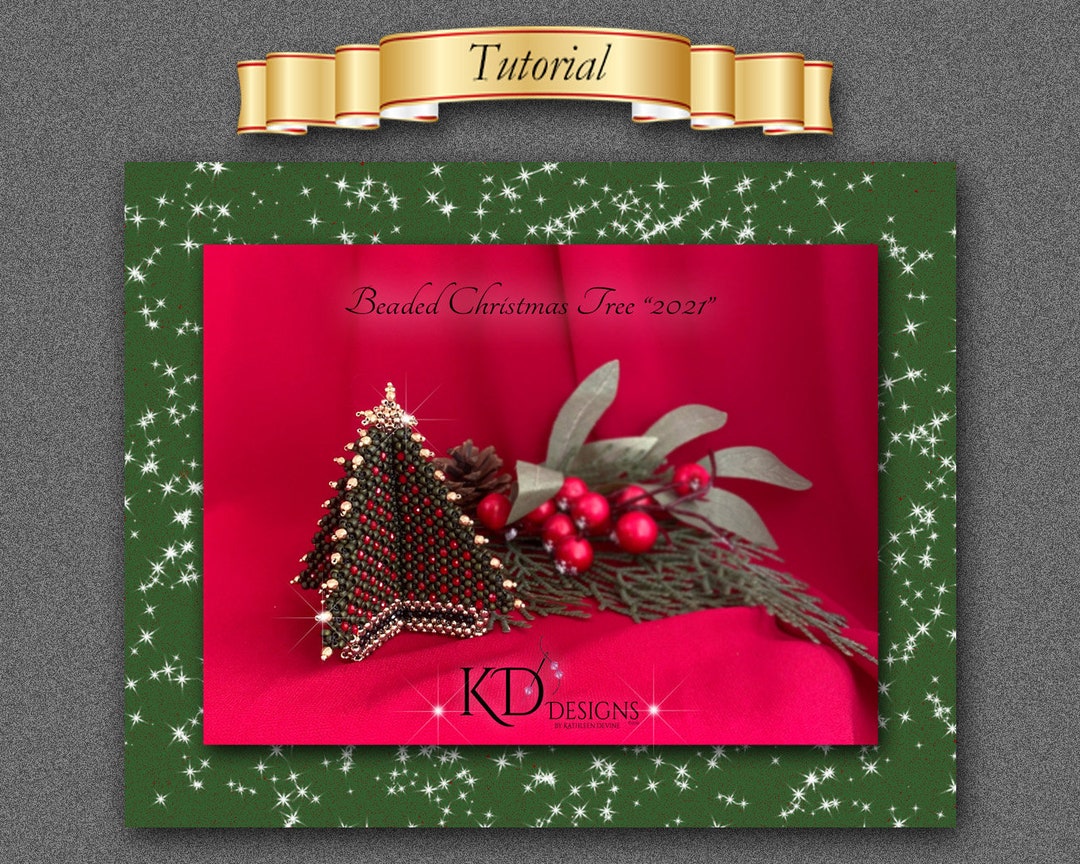 Tutorial/pattern for Beaded Christmas Tree”2021” - Etsy