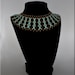 Beaded Net Necklace - Etsy