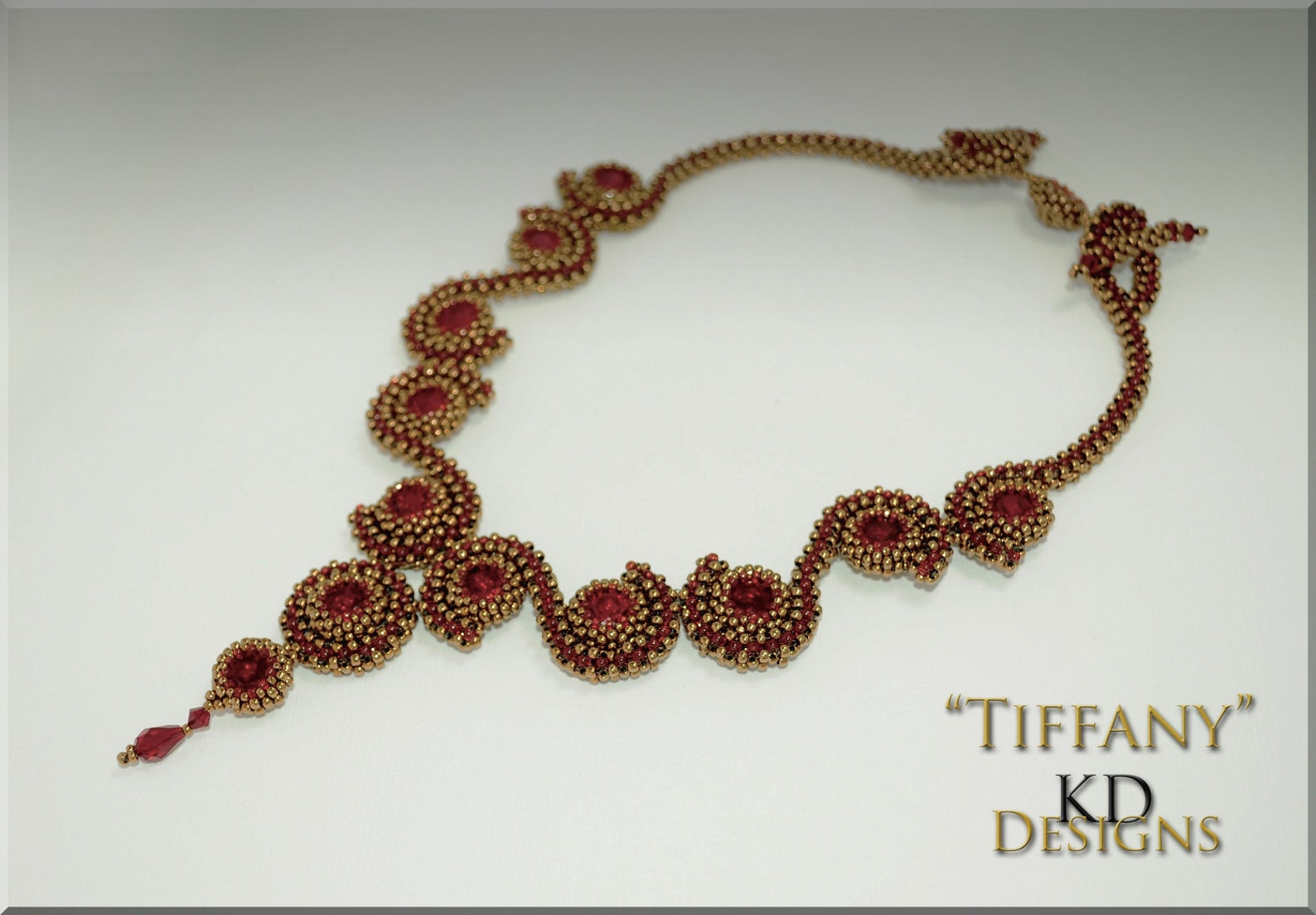 Tutorial/pattern for "tiffany" With Matching Earrings - Etsy