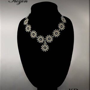 Tutorial/pattern for "frozen" Necklace Set - Etsy