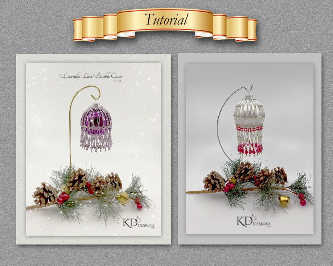 Tutorial/pattern for 2 Versions of "lavender Lace" & or With Christmas ...