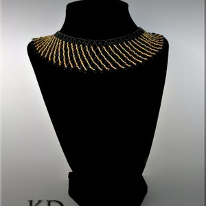 Beaded Net Necklace Pattern - Etsy