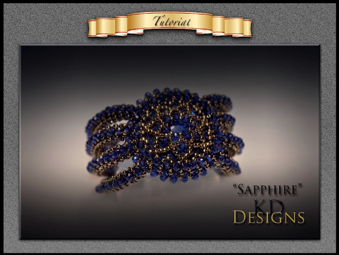 Tutorial/pattern for "sapphire" - Etsy