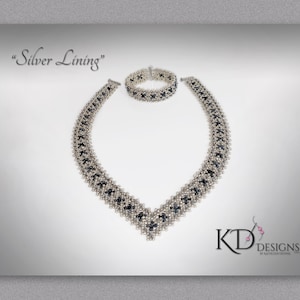 Tutorial/pattern for "silver Lining" Set - Etsy