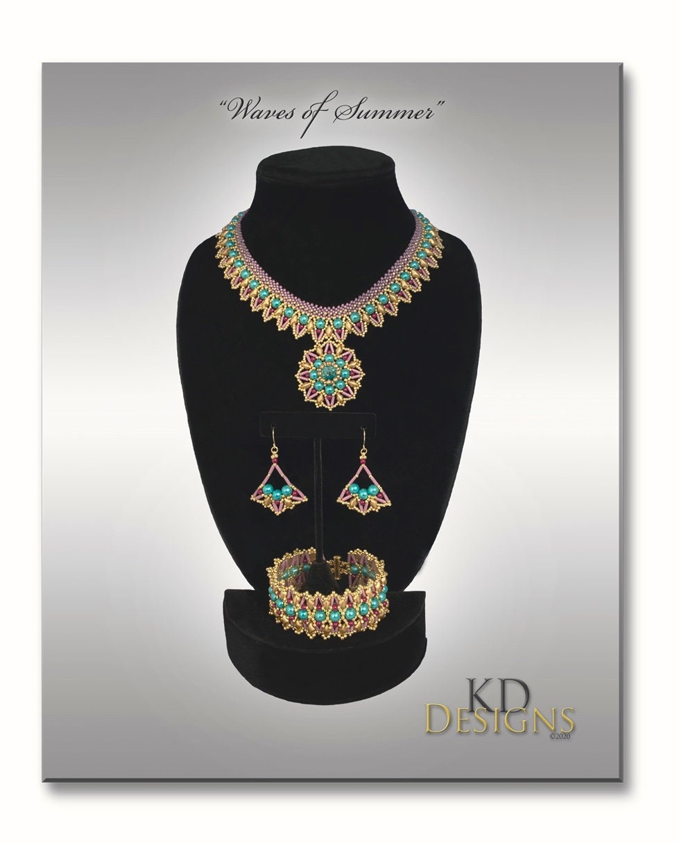 Tutorial/pattern for waves of Summer - Etsy