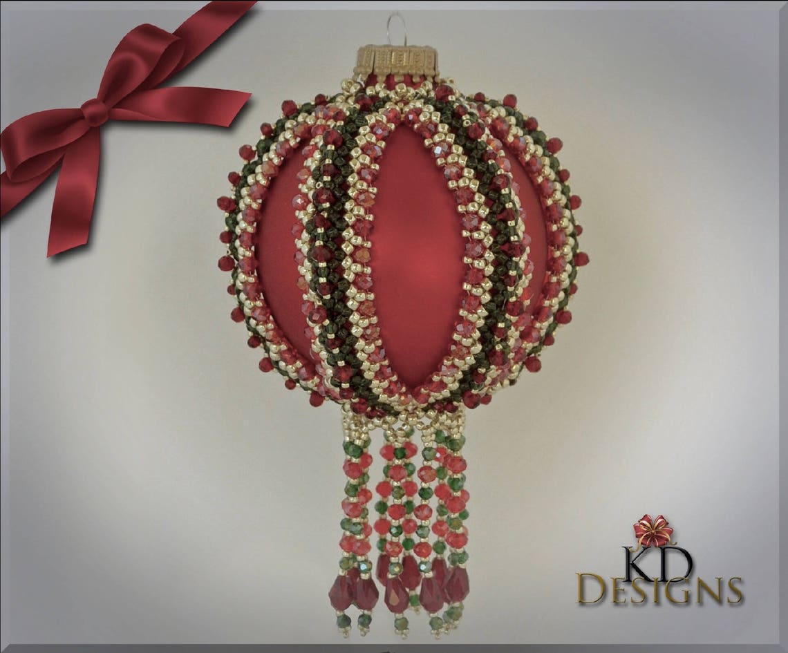 Tutorial/pattern for christmas Ball Cover | Etsy