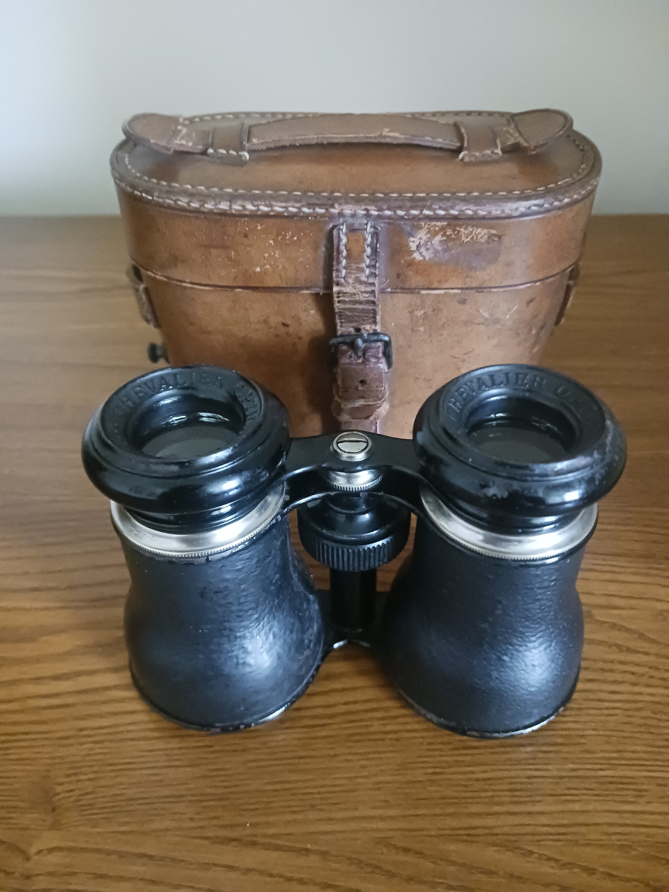 Antique Chevalier French Opera Glasses With Original Leather Carrying ...