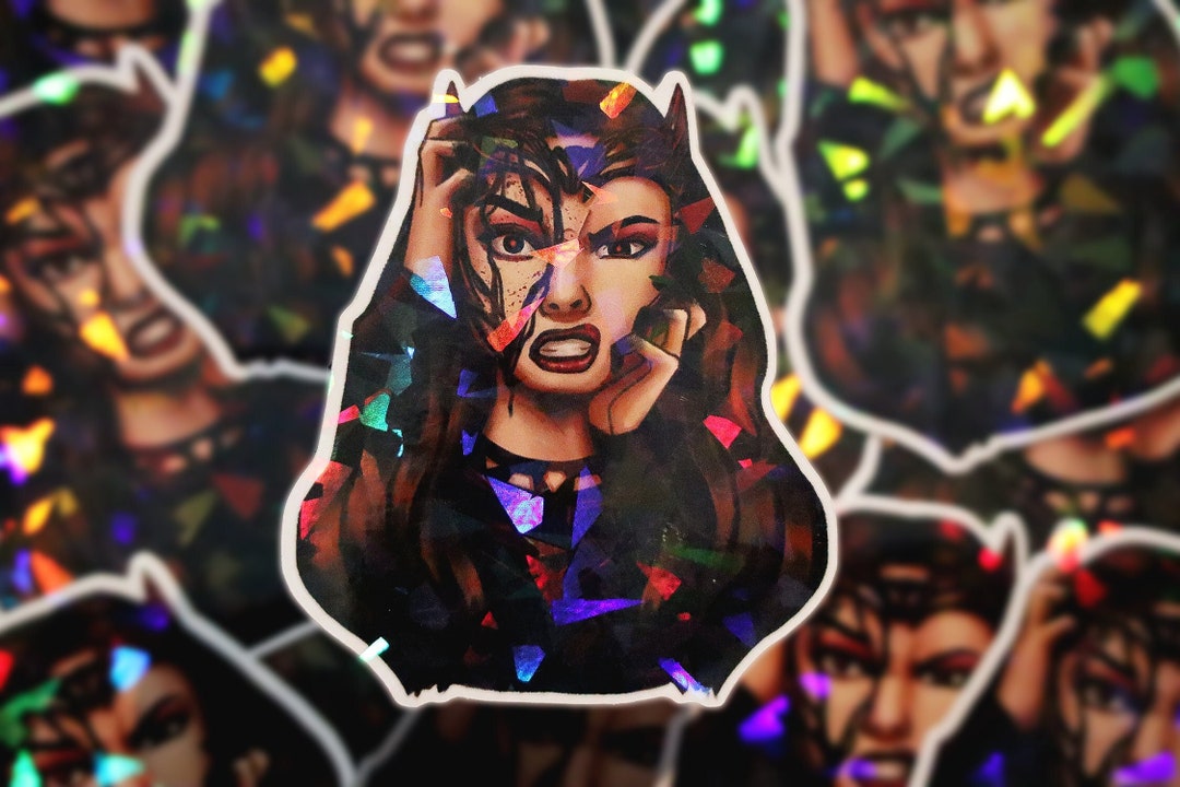 Scarlet Witch Wanda Maximoff Sticker Elizabeth Olsen Wandavision Marvel ...