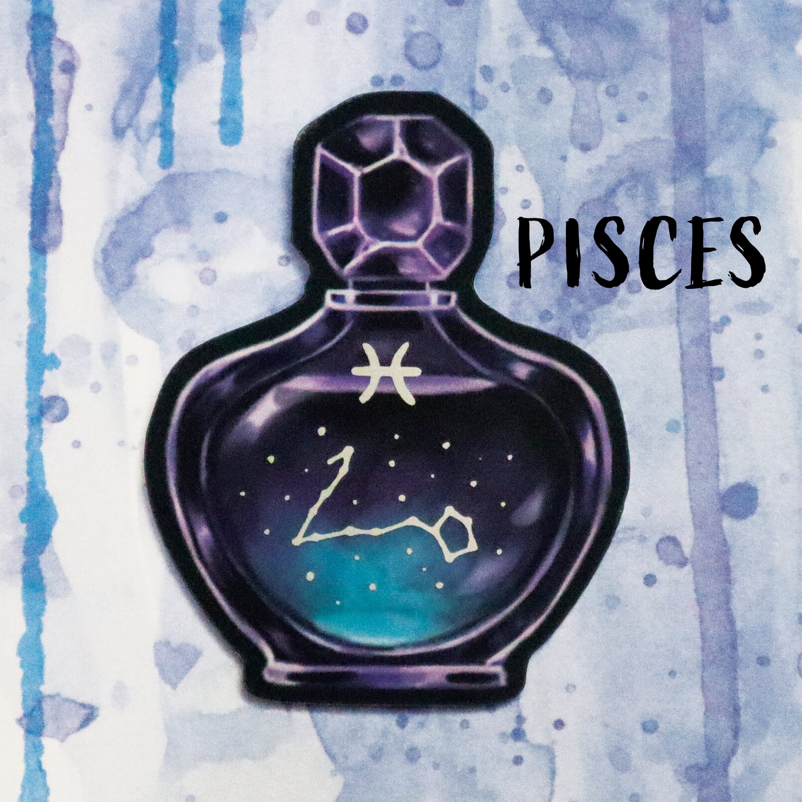 Zodiac Signs Star Sign Stickers Astrology Horoscope Birthstones Potion ...