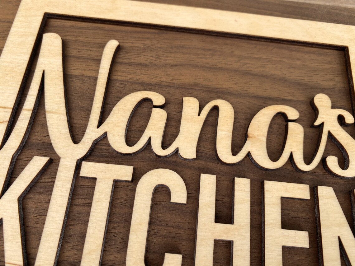 Nana's Kitchen Sign for Your Nana - Mothers Day Gift - Mother ...