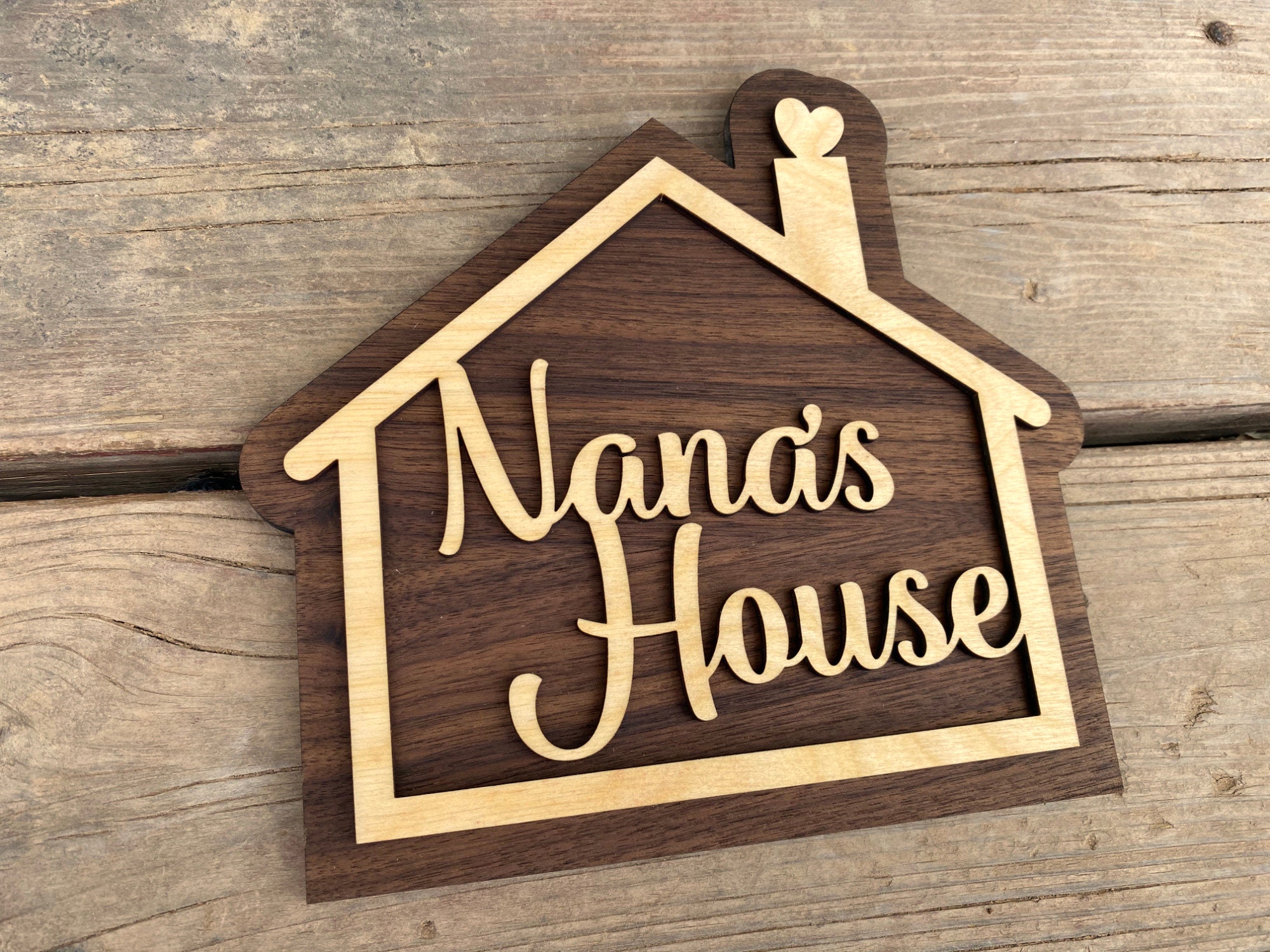 Nana's House Sign for Your Nana - Mothers Day Gift - Mother Grandmother ...