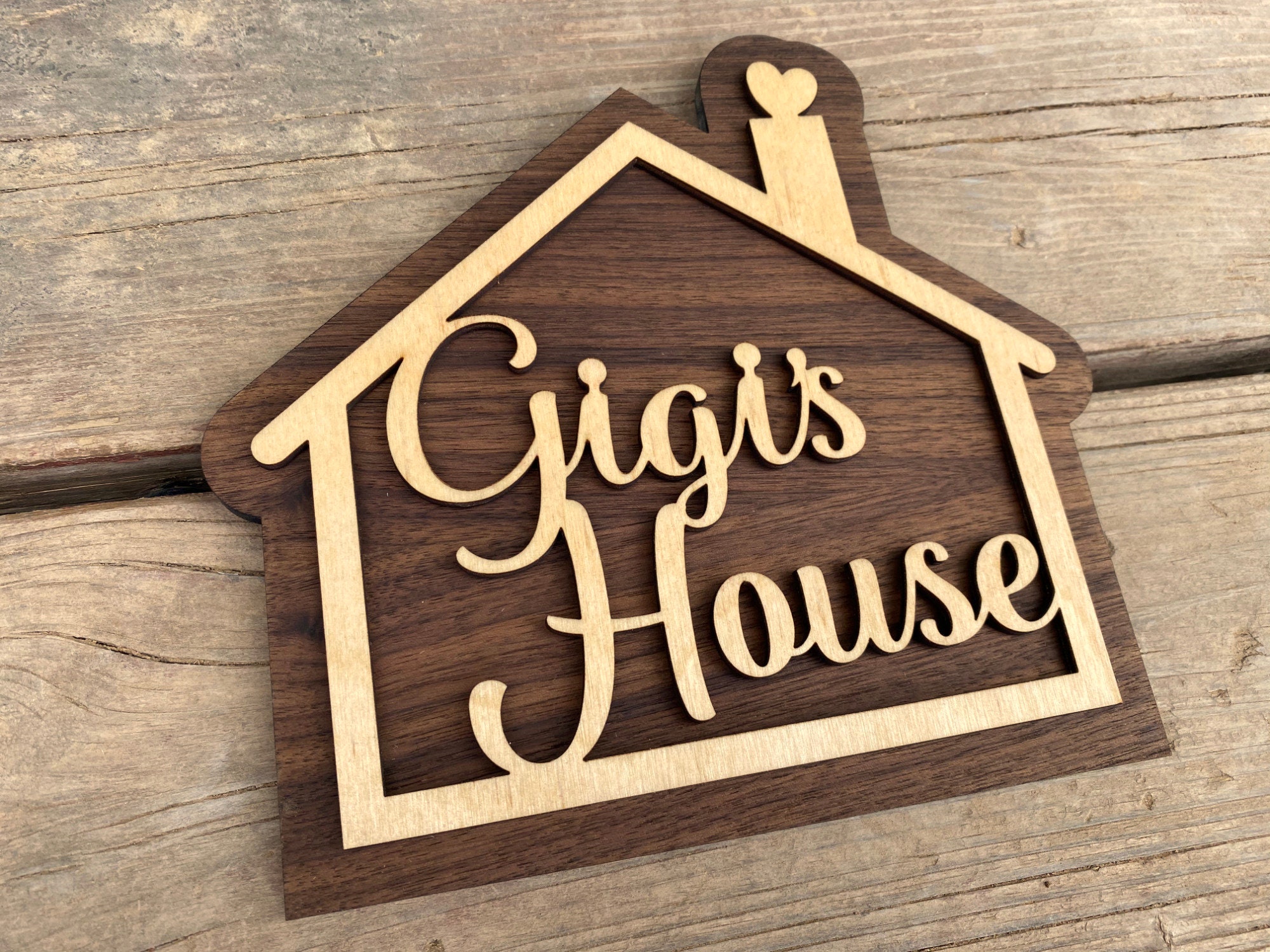 Gigi's House Sign for Your Gigi - Mothers Day Gift - Mother Grandmother ...