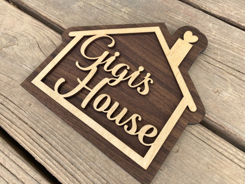 Gigi's House Sign for Your Gigi - Mothers Day Gift - Mother Grandmother ...