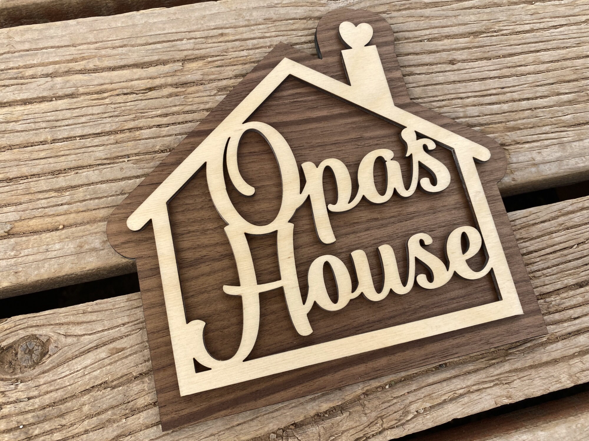 Opa's House Sign for Your Opa Fathers Day Gift Father Grandfather Gift ...