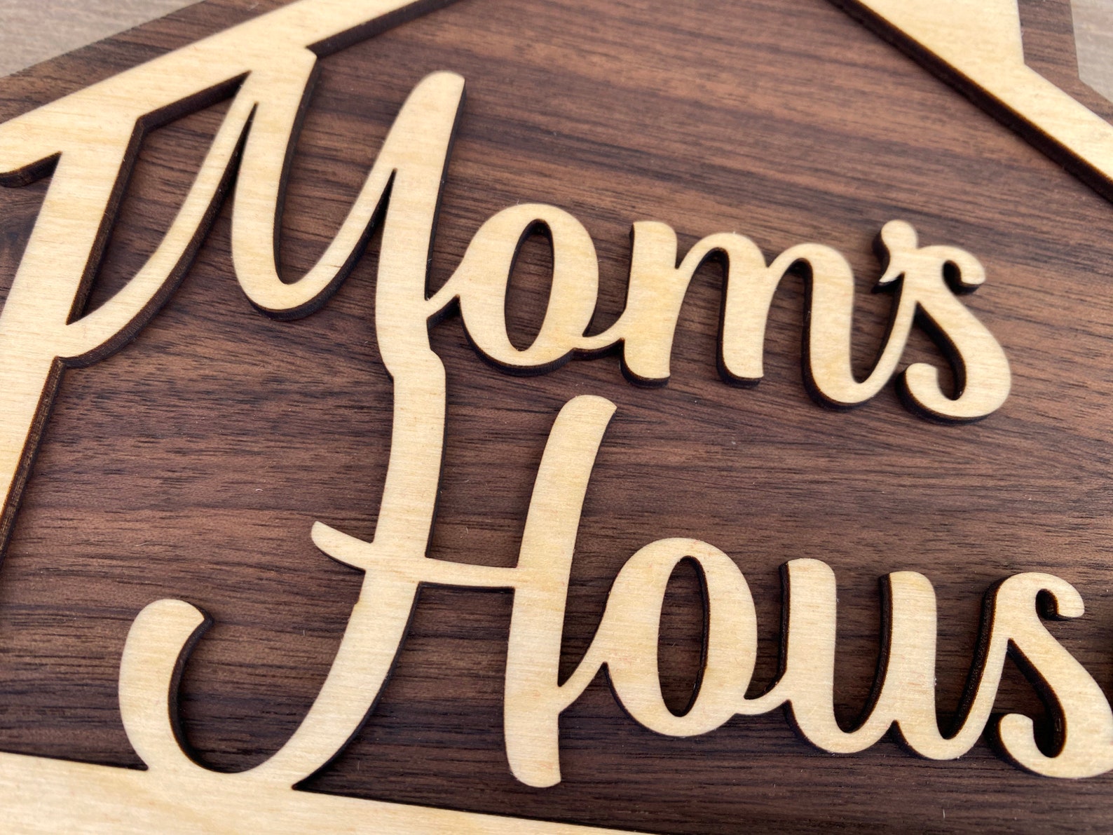 Mom's House Sign for Your Mom Mothers Day Gift Mother Grandmother Gift ...