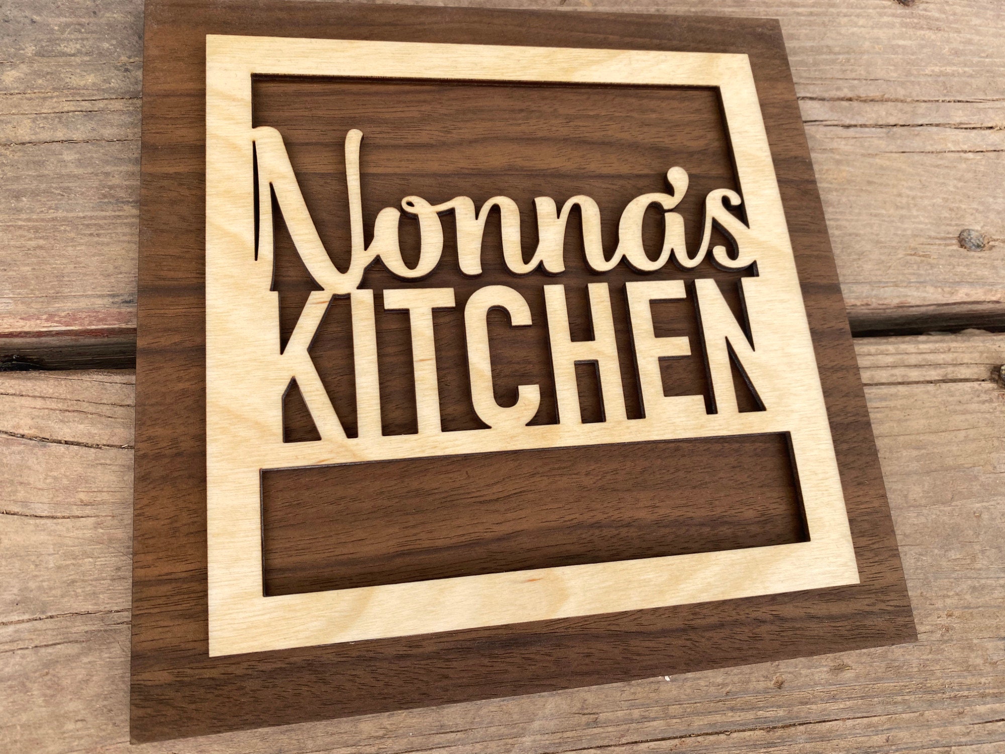 Nonna's Kitchen Sign for Your Nonna Mothers Day Gift Mother Grandmother ...