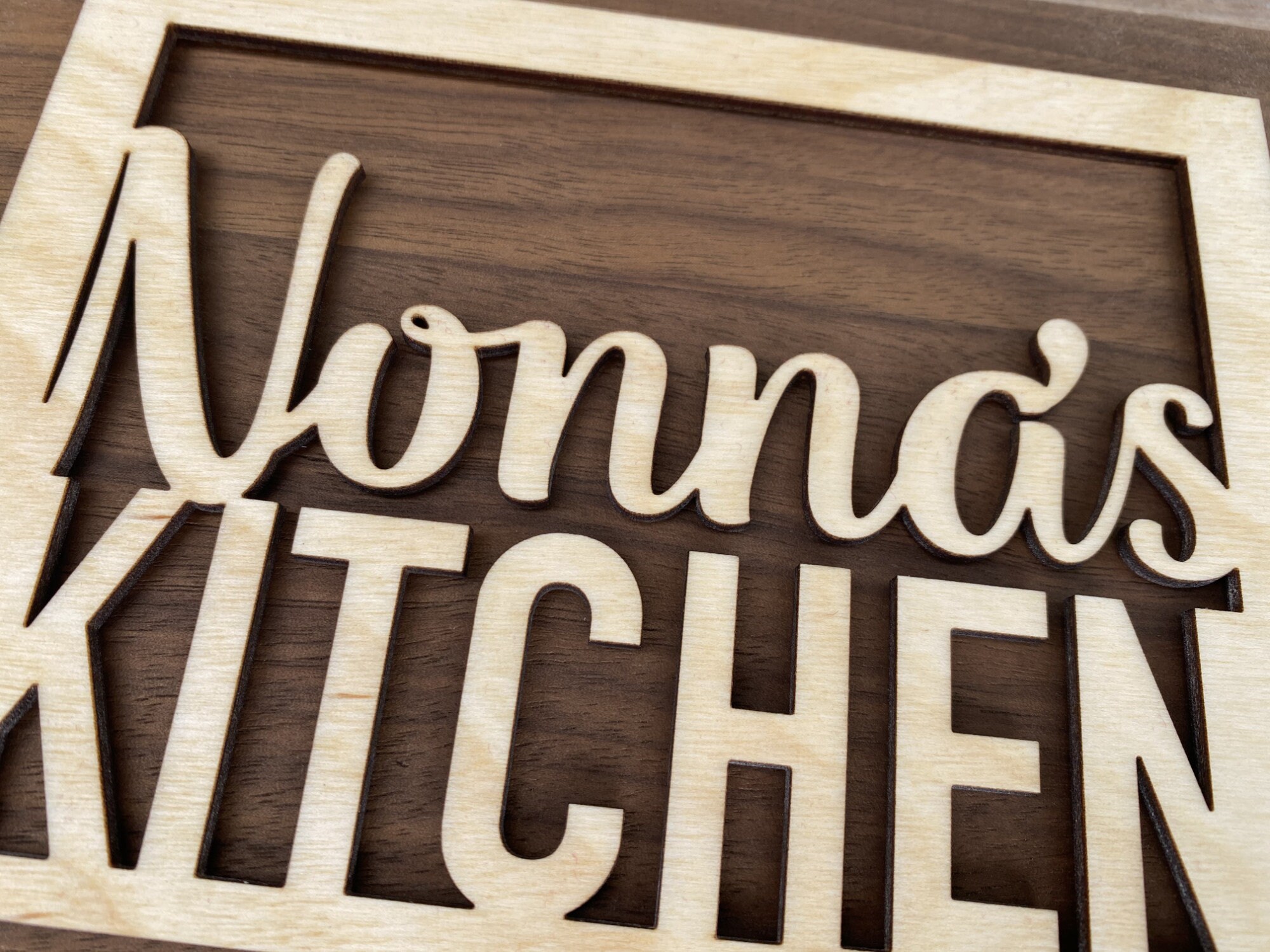 Nonna's Kitchen Sign for Your Nonna Mothers Day Gift Mother Grandmother ...