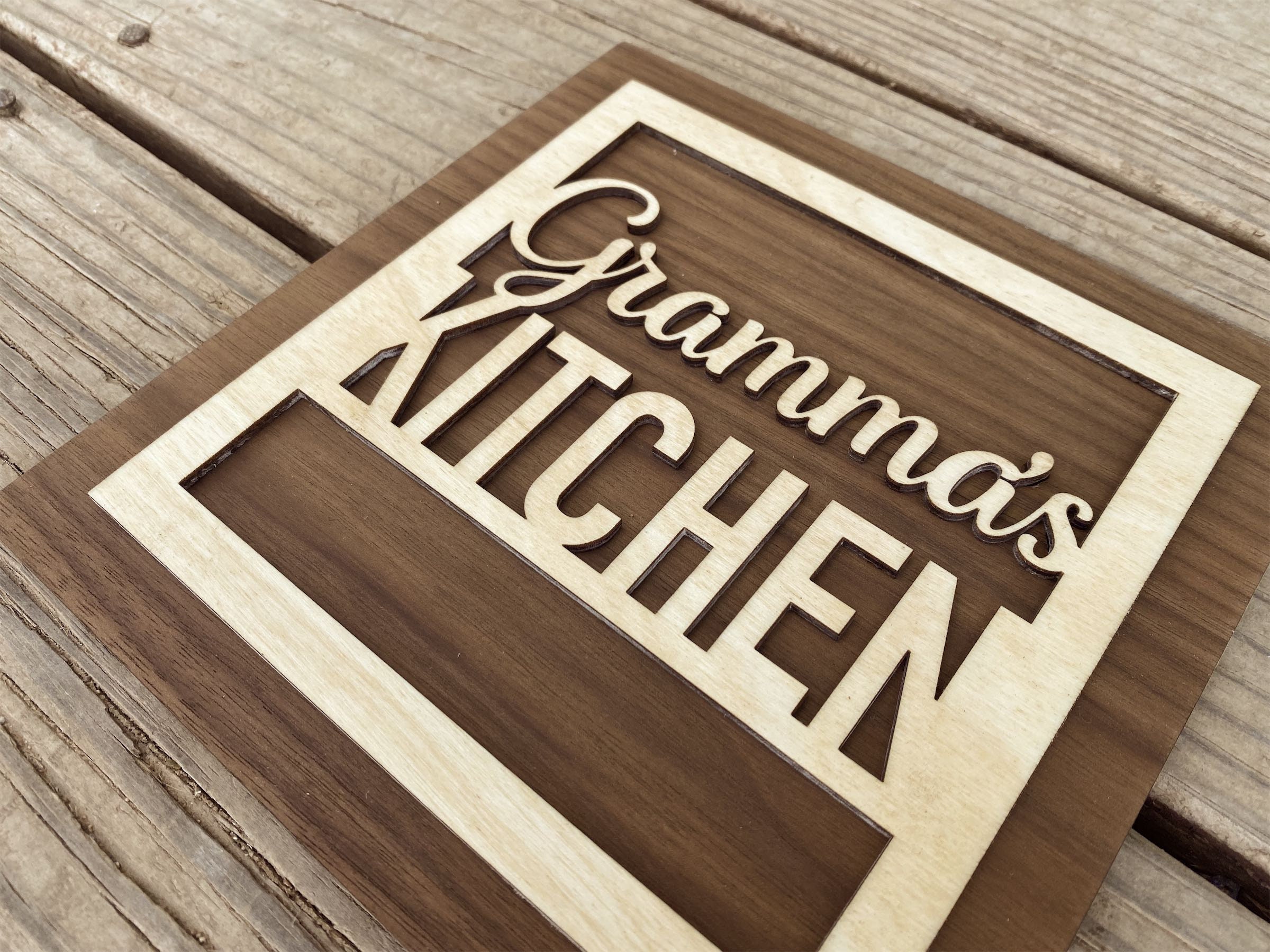 Gramma's Kitchen Sign for Your Gramma - Mothers Day Gift - Mother ...