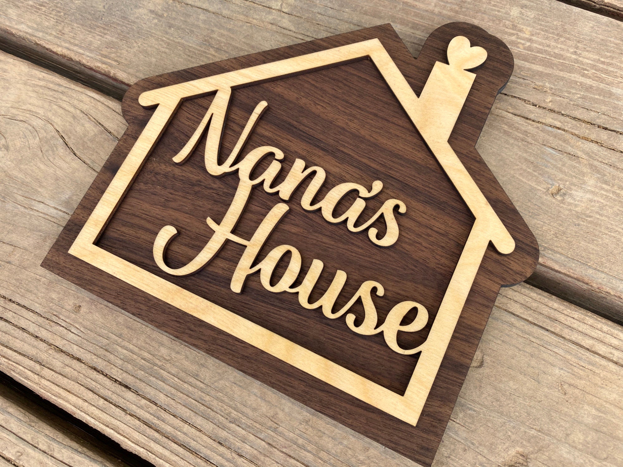 Nana's House Sign for Your Nana - Mothers Day Gift - Mother Grandmother ...