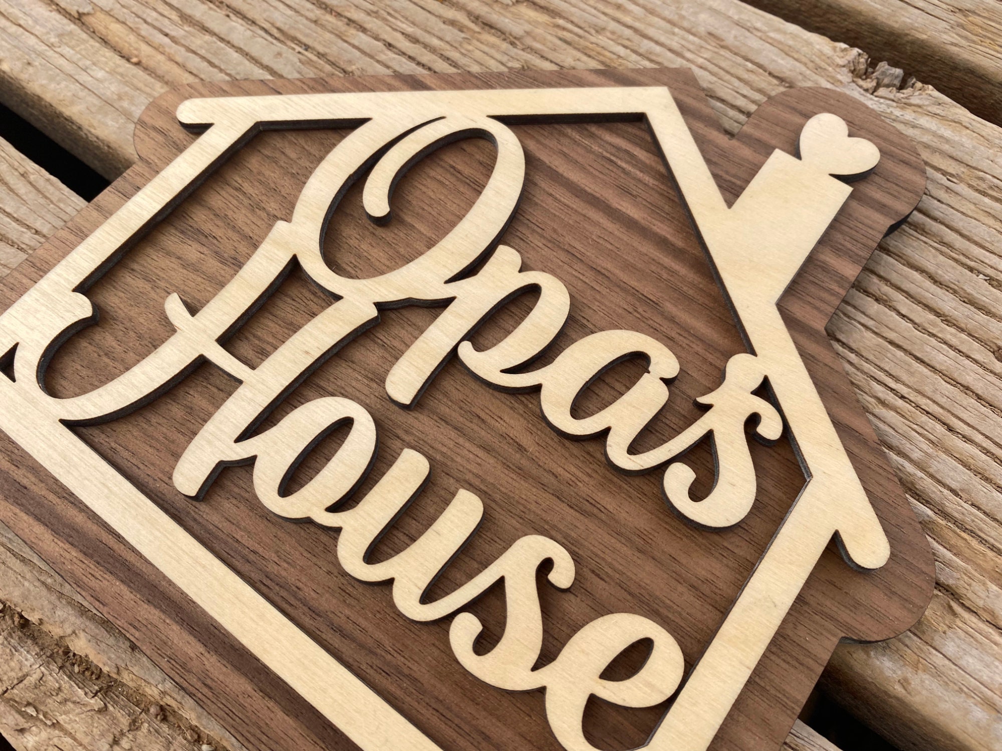 Opa's House Sign for Your Opa Fathers Day Gift Father Grandfather Gift ...