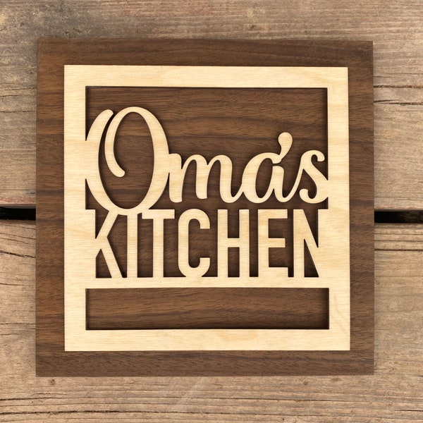 Oma Sign - Etsy