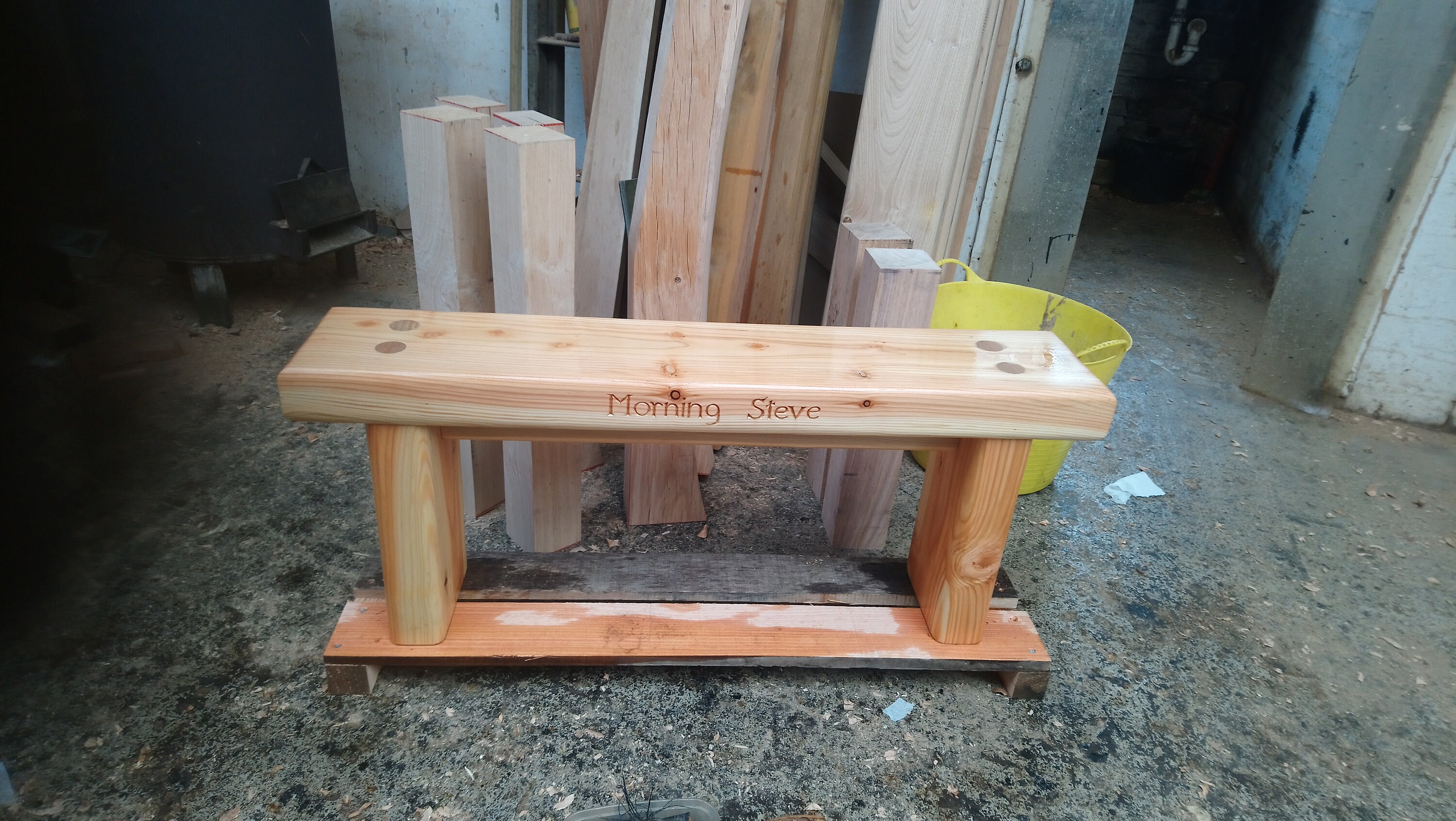 Reclaimed Timber Bench | Etsy