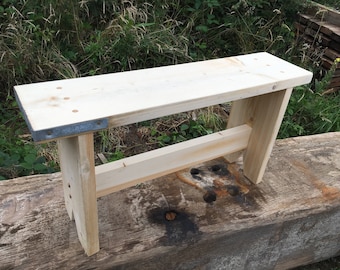 Rustic Reclaimed Scaffold Bench - Etsy UK