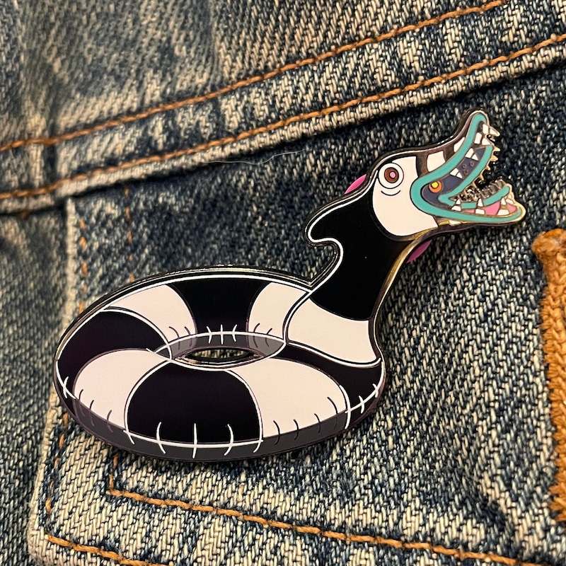 Tim Burton Pin Badges - Etsy