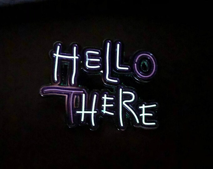 Catwoman Inspired Hello There X Hell Here Glow in the Dark - Etsy