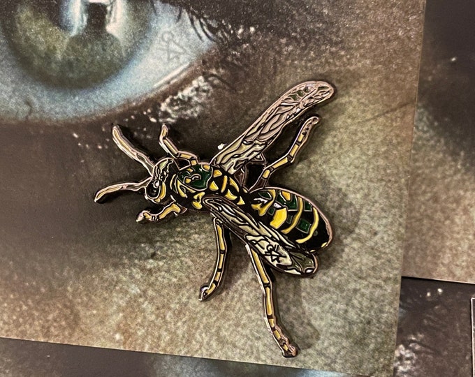Yellowjackets Series Inspired Enamel Yellowjacket Pin/brooch - Etsy