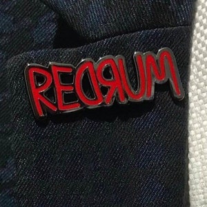 The Shining "redrum" Hard Enamel Pin - Etsy