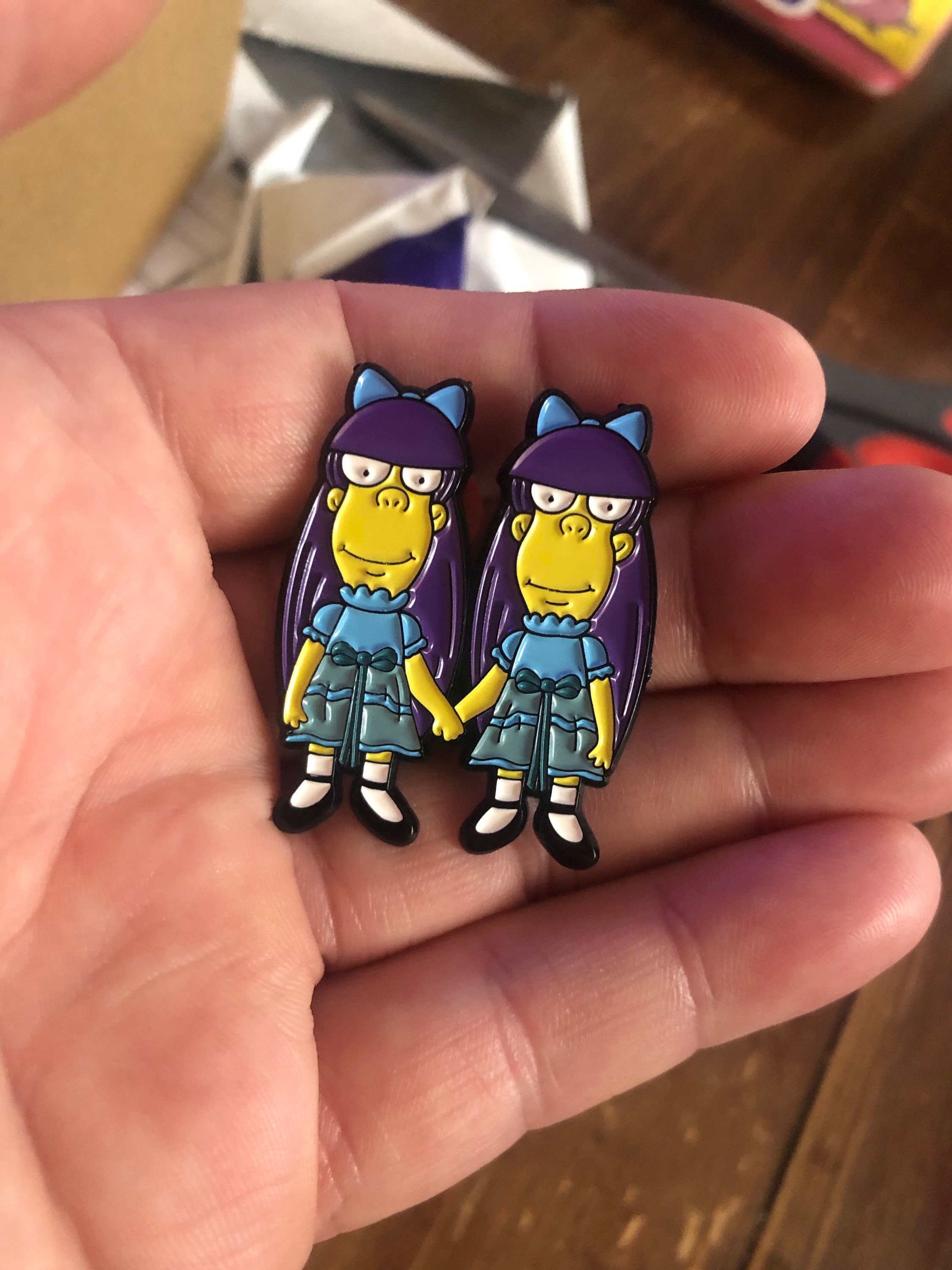 The Simpsons X the Shining Grady Twins Mashup Pin - Etsy Australia
