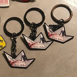 SS Georgie Blood Spattered Keychain - Etsy