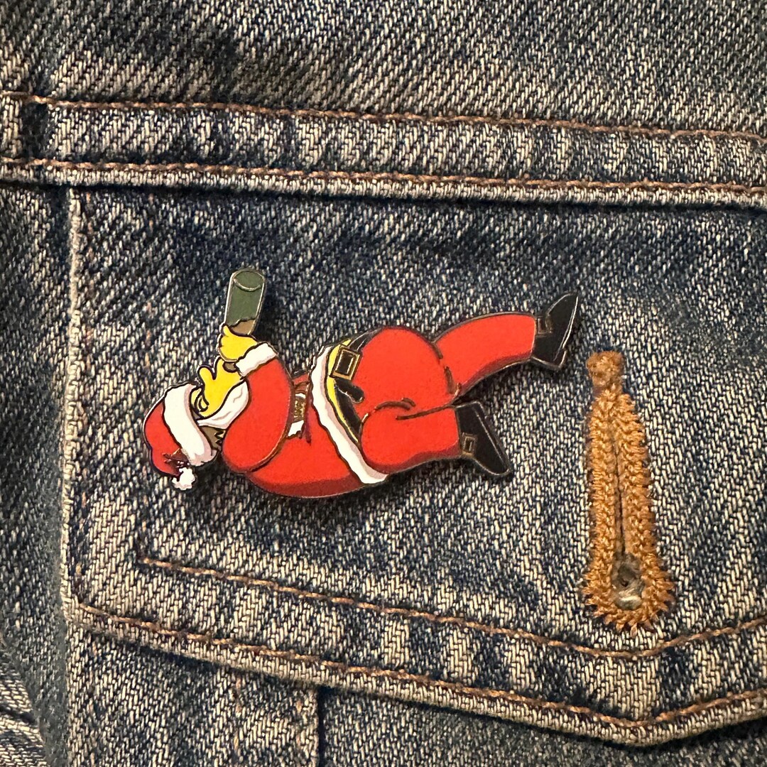Noir Drinking Barney Gumble (the Simpson's) Soft Enamel Pin - Etsy