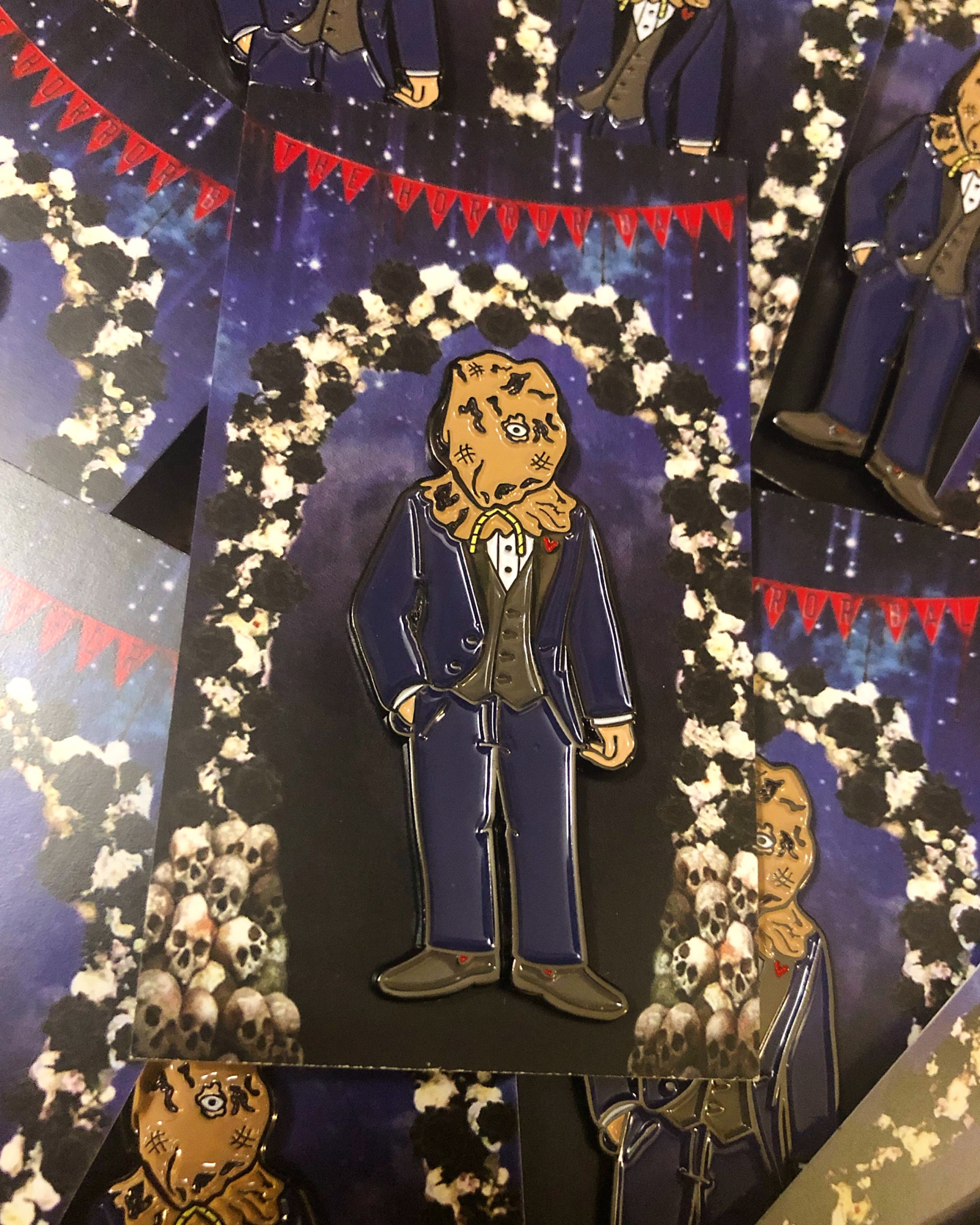 Jason Voorhees "sack Head" - 2019 Horror Ball Series Soft Enamel Pin - Etsy