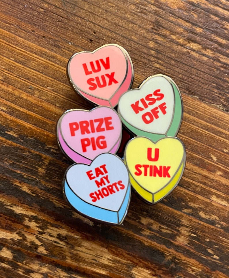 The Simpsons Inspired vandalized Sweetheart - Etsy