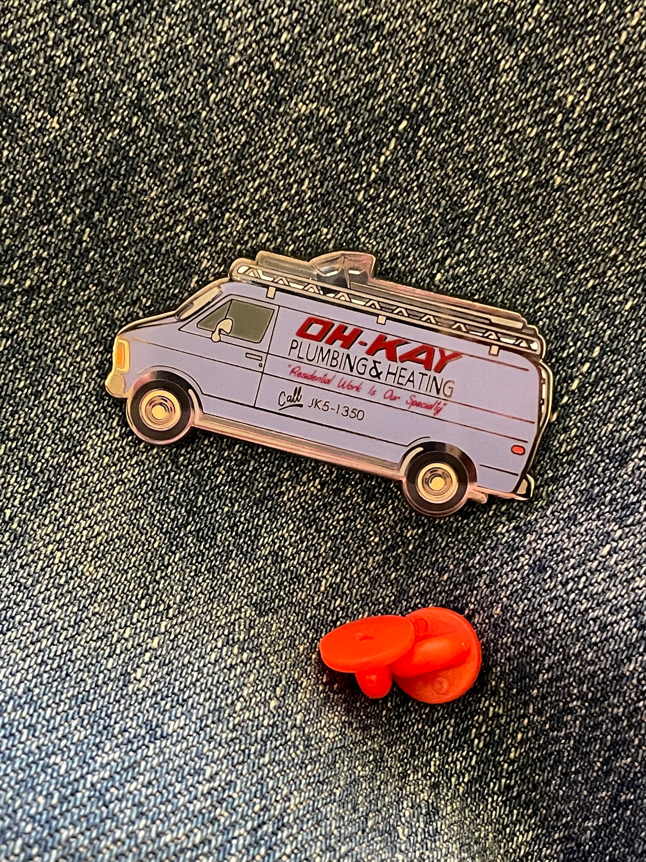 Home Alone Inspired Oh Kay Plumbing Wet Bandits Van Pin | Etsy