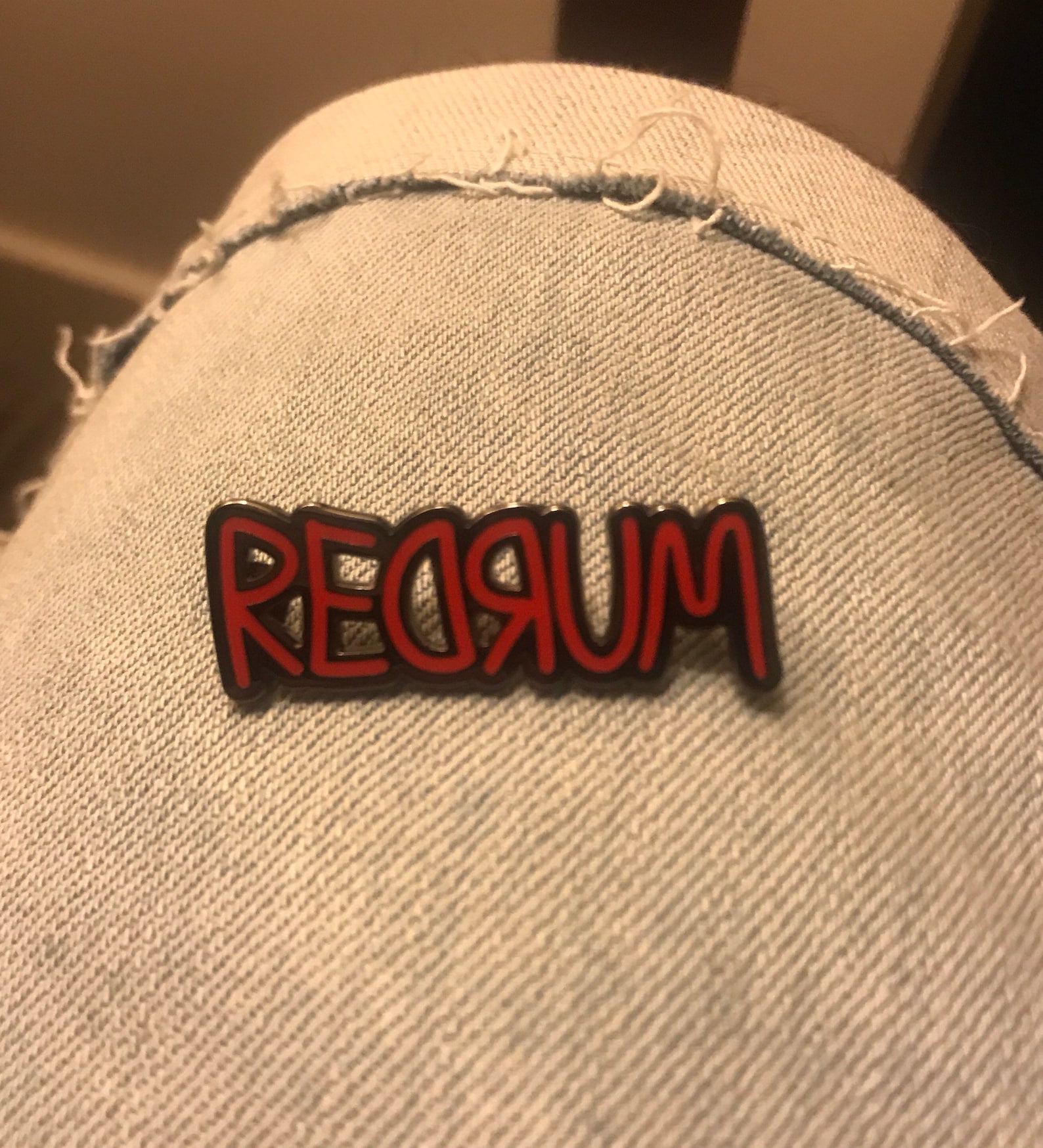 The Shining redrum Hard Enamel Pin - Etsy