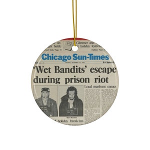 Home Alone Inspired Wet Bandits/sticky Bandits Ceramic Christmas ...