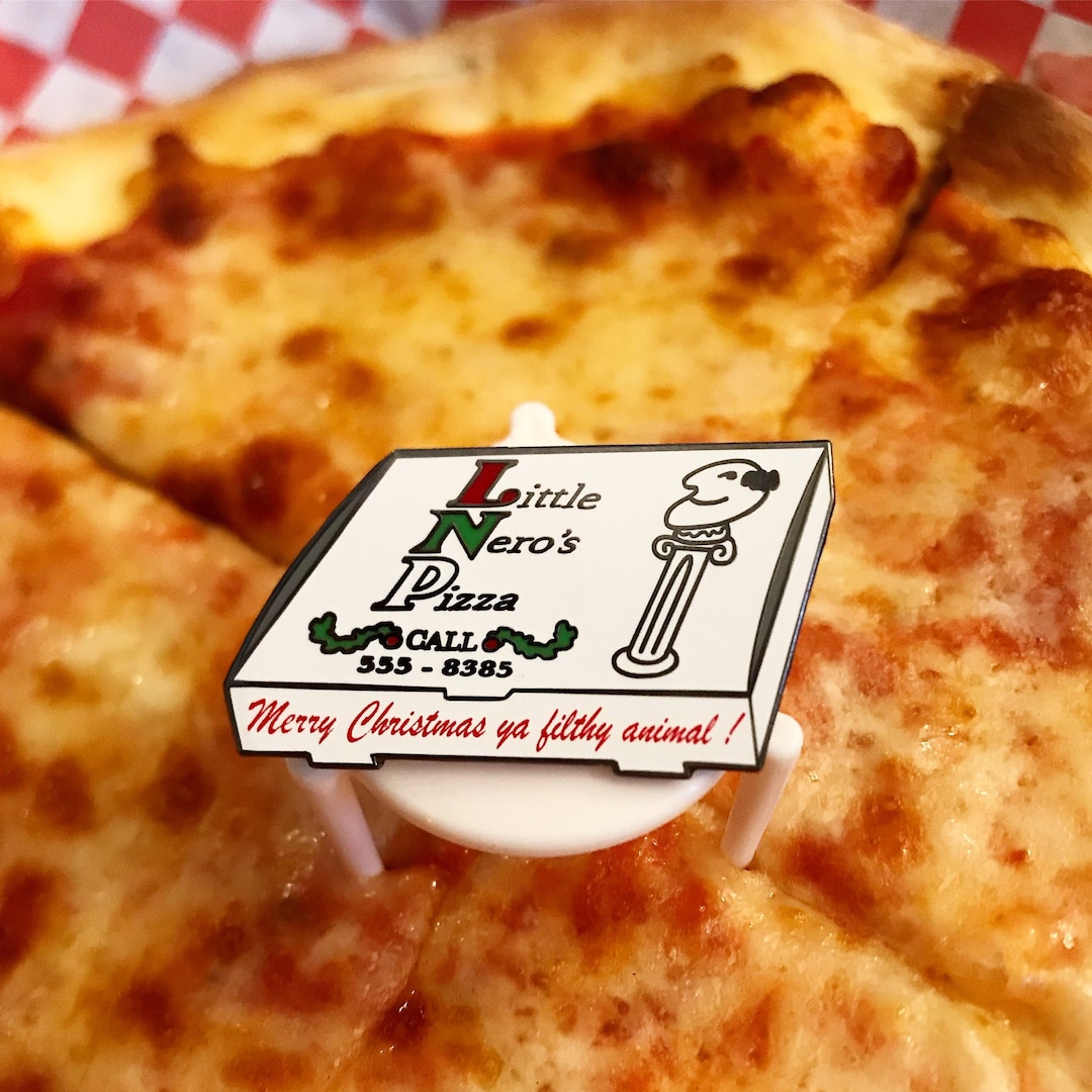 Home Alone Little Nero's Pizza Box Enamel Pin - Etsy