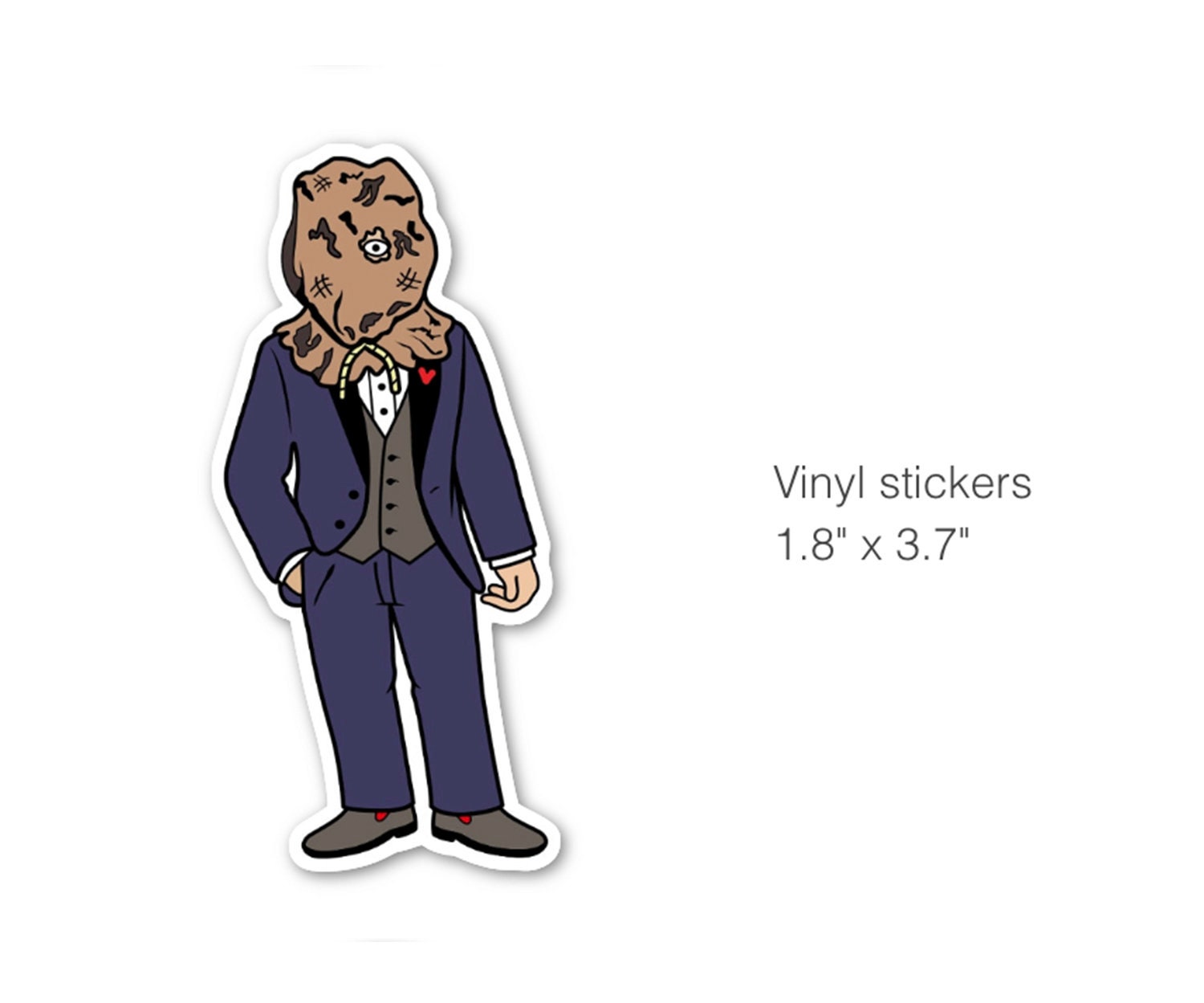 Horror Ball sack Head Jason Voorhees Vinyl Sticker | Etsy