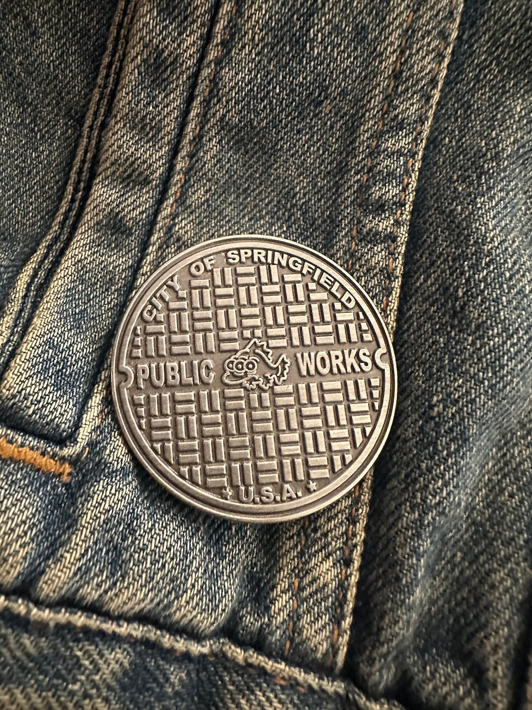The Simpsons Inspired City of Springfield USA Sewer/manhole Cover ...